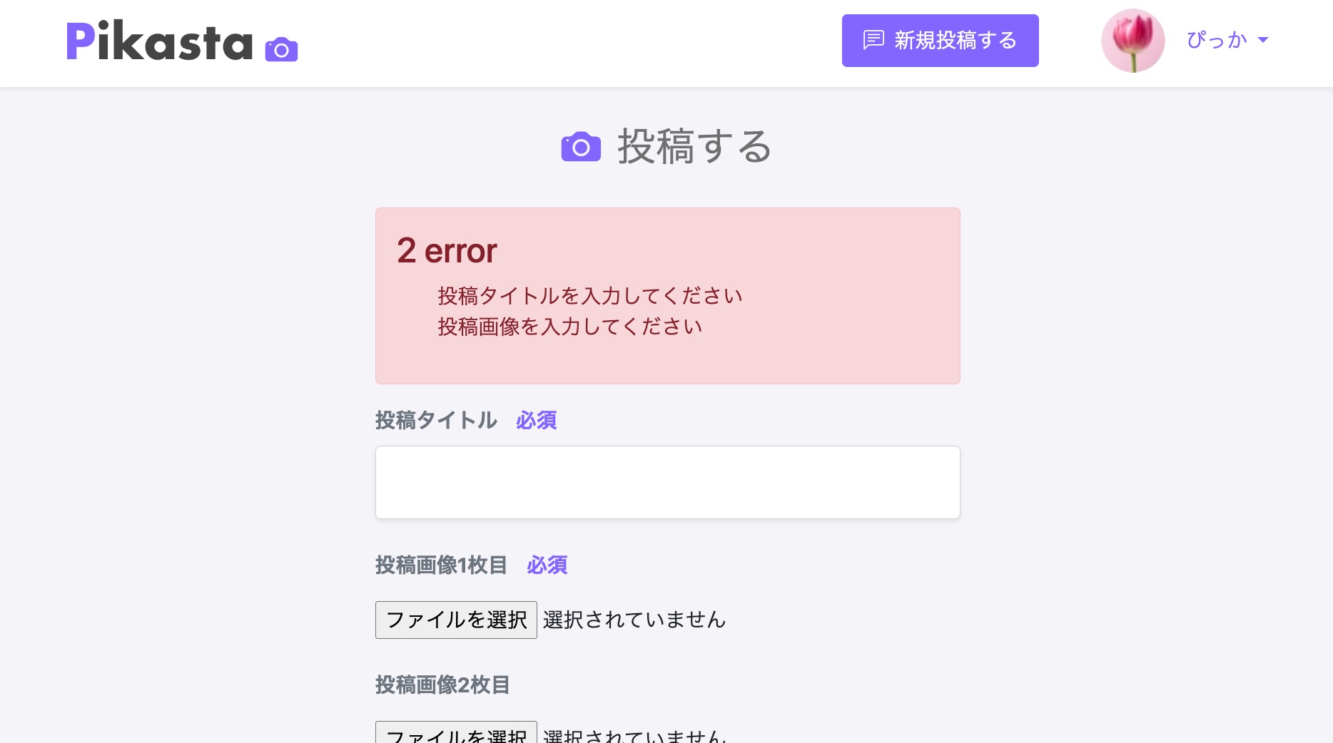 【Webサービス開発】Pikastaを作成しよう | Pikawaka